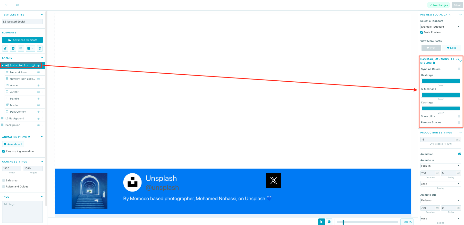 Advanced Elements - Social